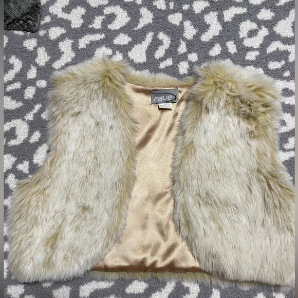 rave | Jackets & Coats | Fur Cropped Vest | Poshmark
